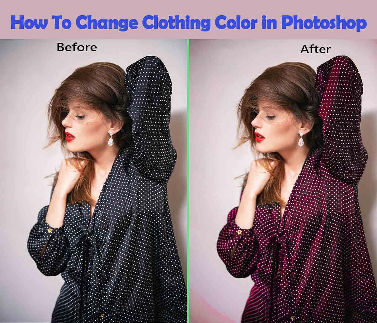 How To Change Clothing Color in Photoshop